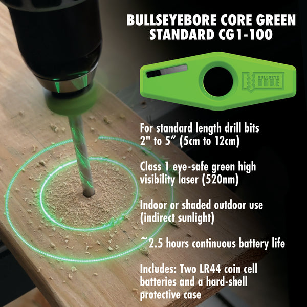 BullseyeBore Core Green CG1-100